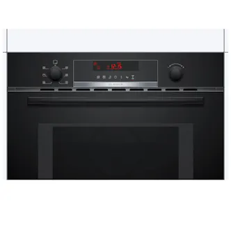 Bosch CMA583MB0B Series 4 Built-In Compact Microwave Oven in Black 900W 44L