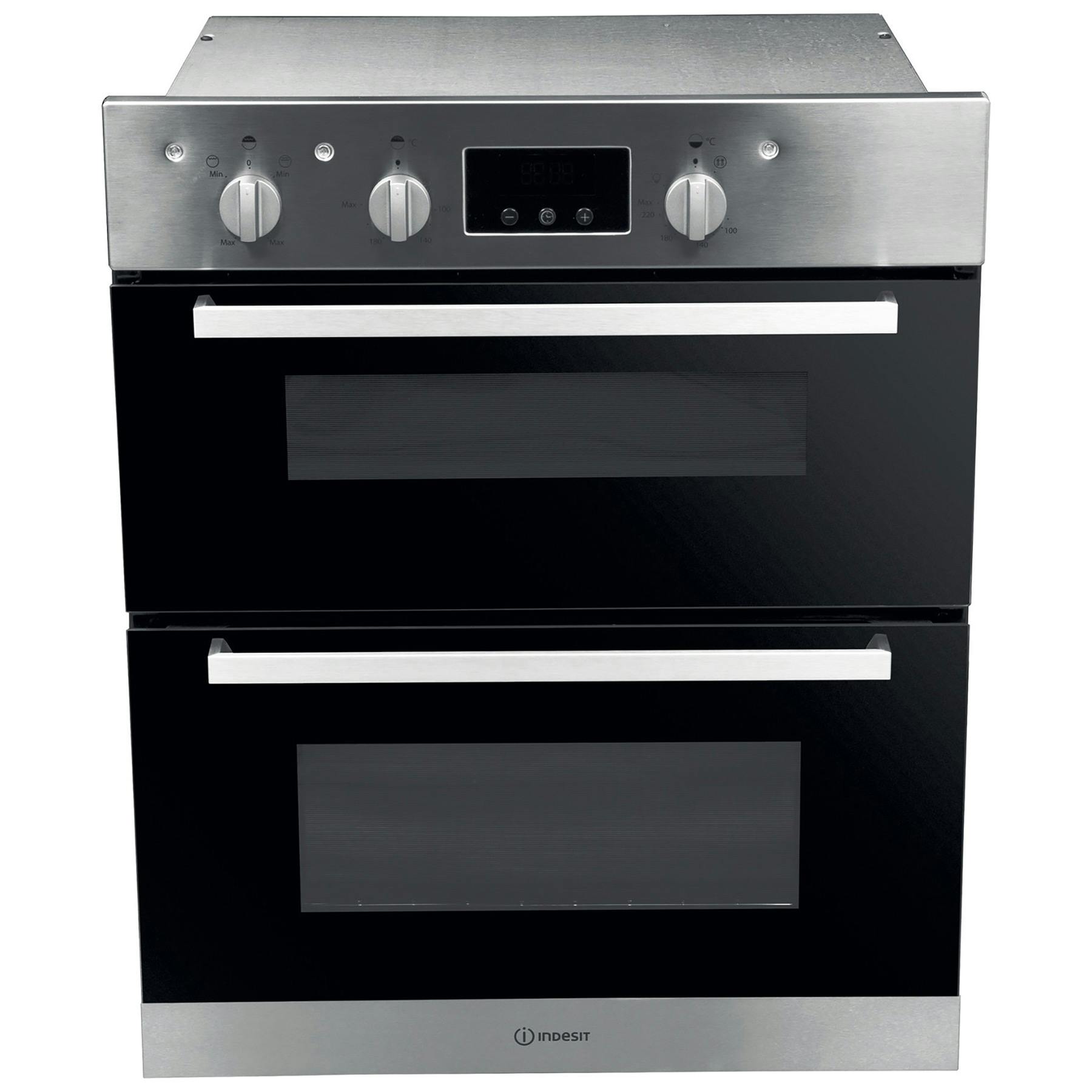 Indesit under counter double oven store