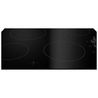 Bosch PKE611CA3E Series 2 60cm 4 Zone Frameless Ceramic Hob Black Glass