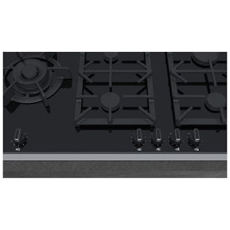 Neff T29TS79N0 N90 90cm 5 Burner Gas Hob in Black Wok Burner