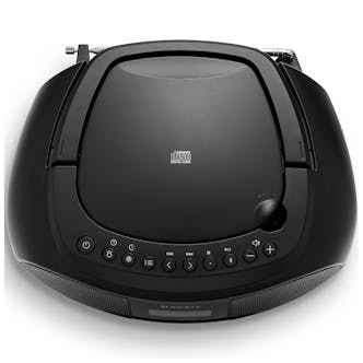 Roberts ZOOMBOX4BK DAB/FM Portable Boombox with CD Player & USB in Black